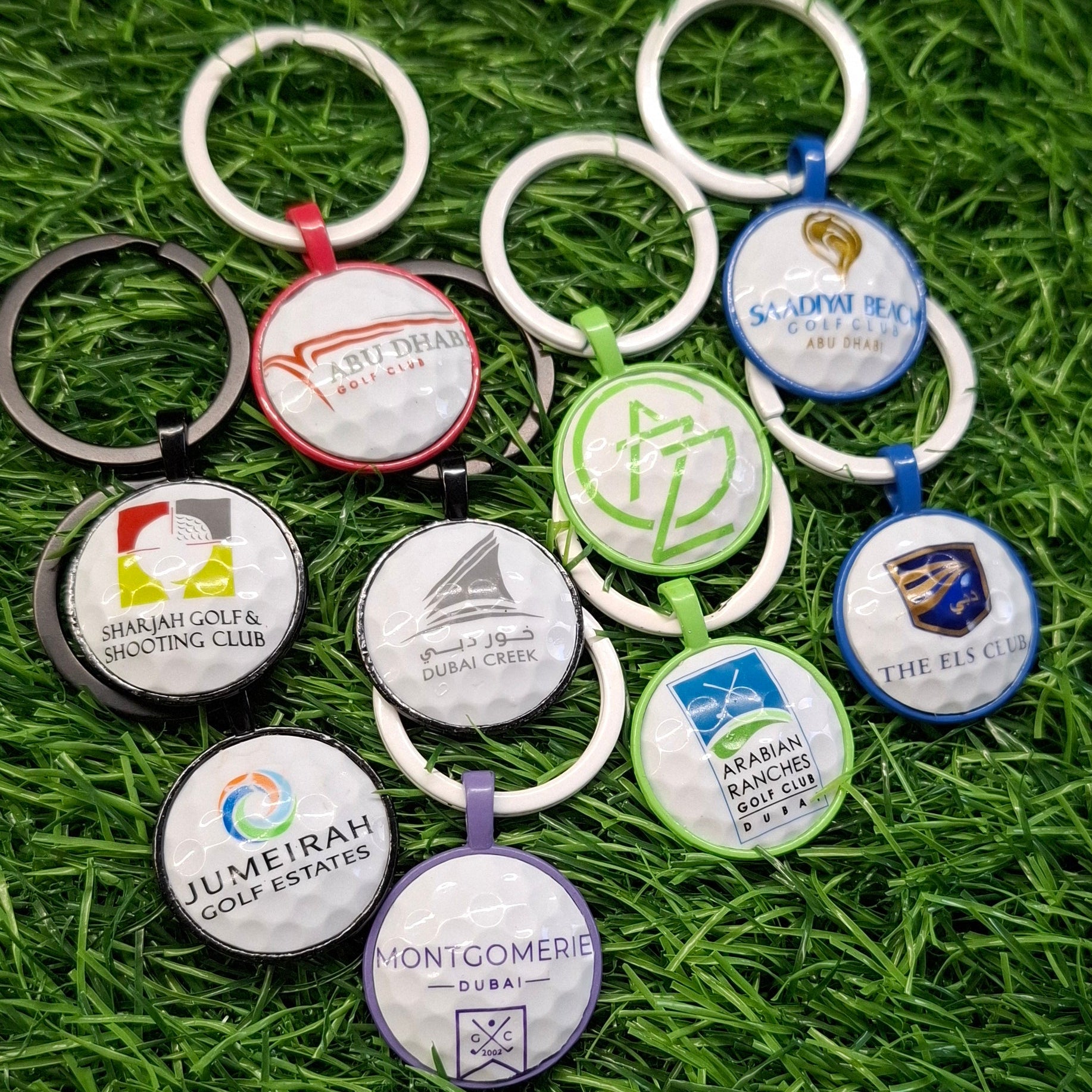 UAE Golf Clubs - Ball marker / Key chain – GolfBallsHUB