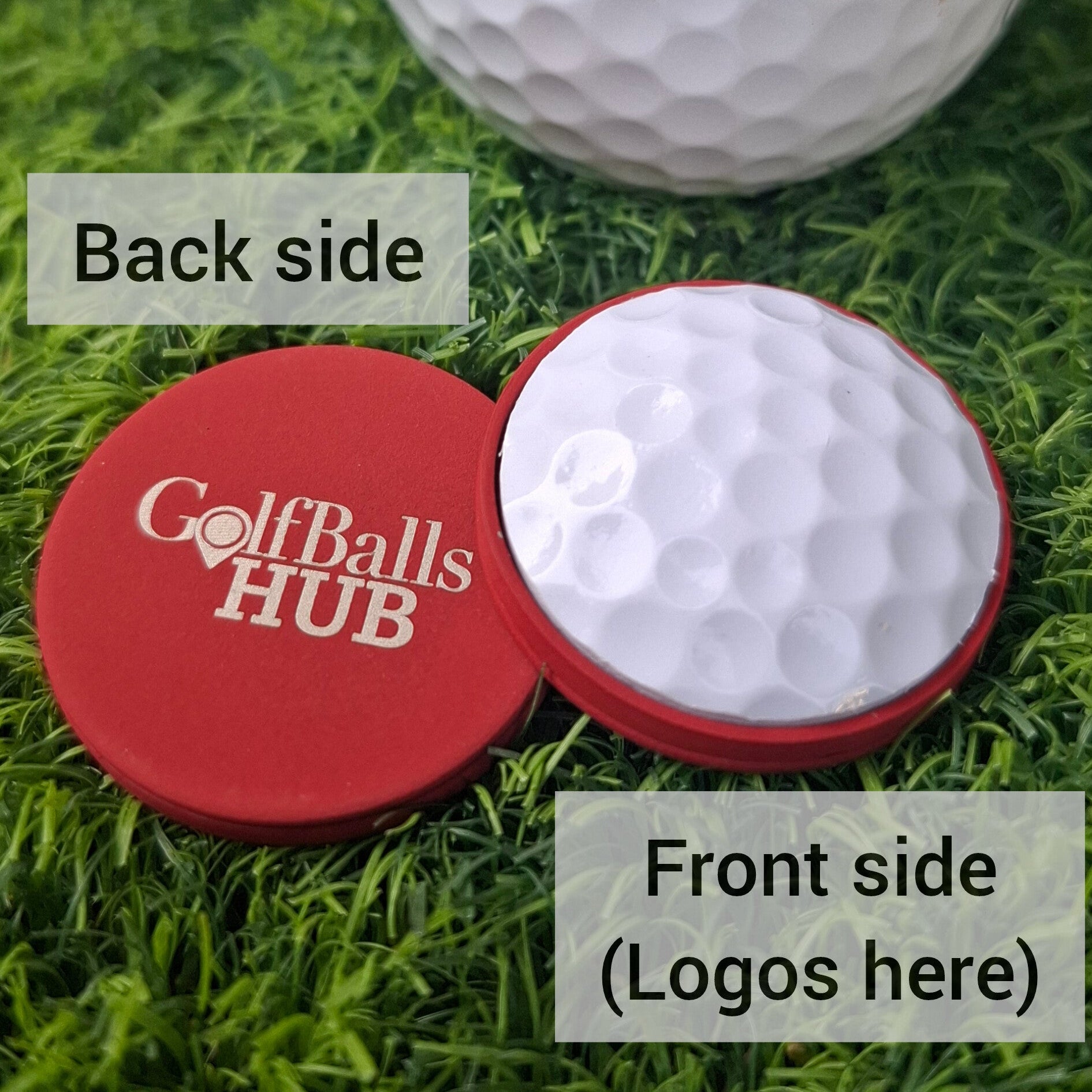Custom ball marker - Magnetic coin style – GolfBallsHUB